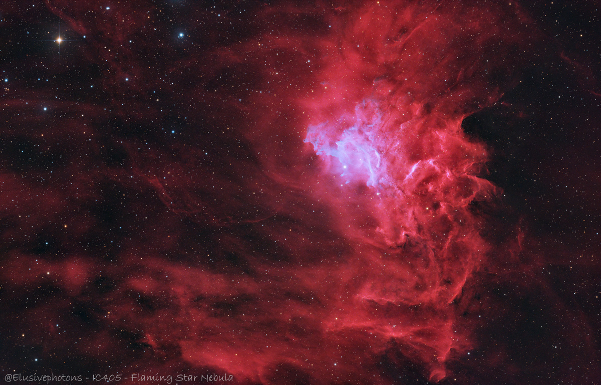IC405 - Flaming Star Nebula (SVX130T-R) - Experienced Deep Sky Imaging ...